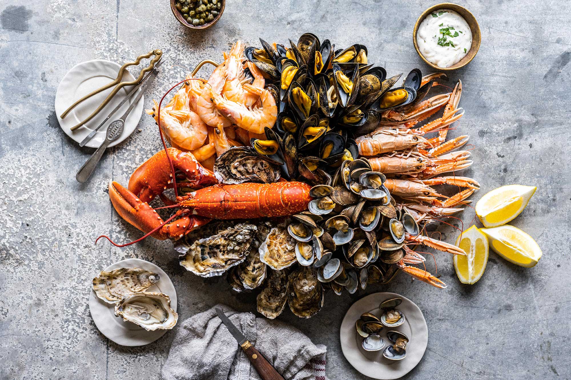 Create a Seafood Platter, How-To Video - Wright Brothers Home Delivery