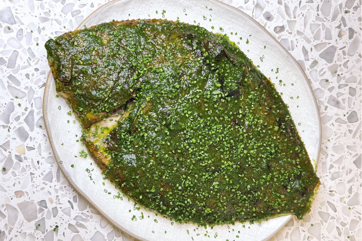 Whole Roasted Brill with Salsa Verde by Chef Maxwell – Wright Brothers ...