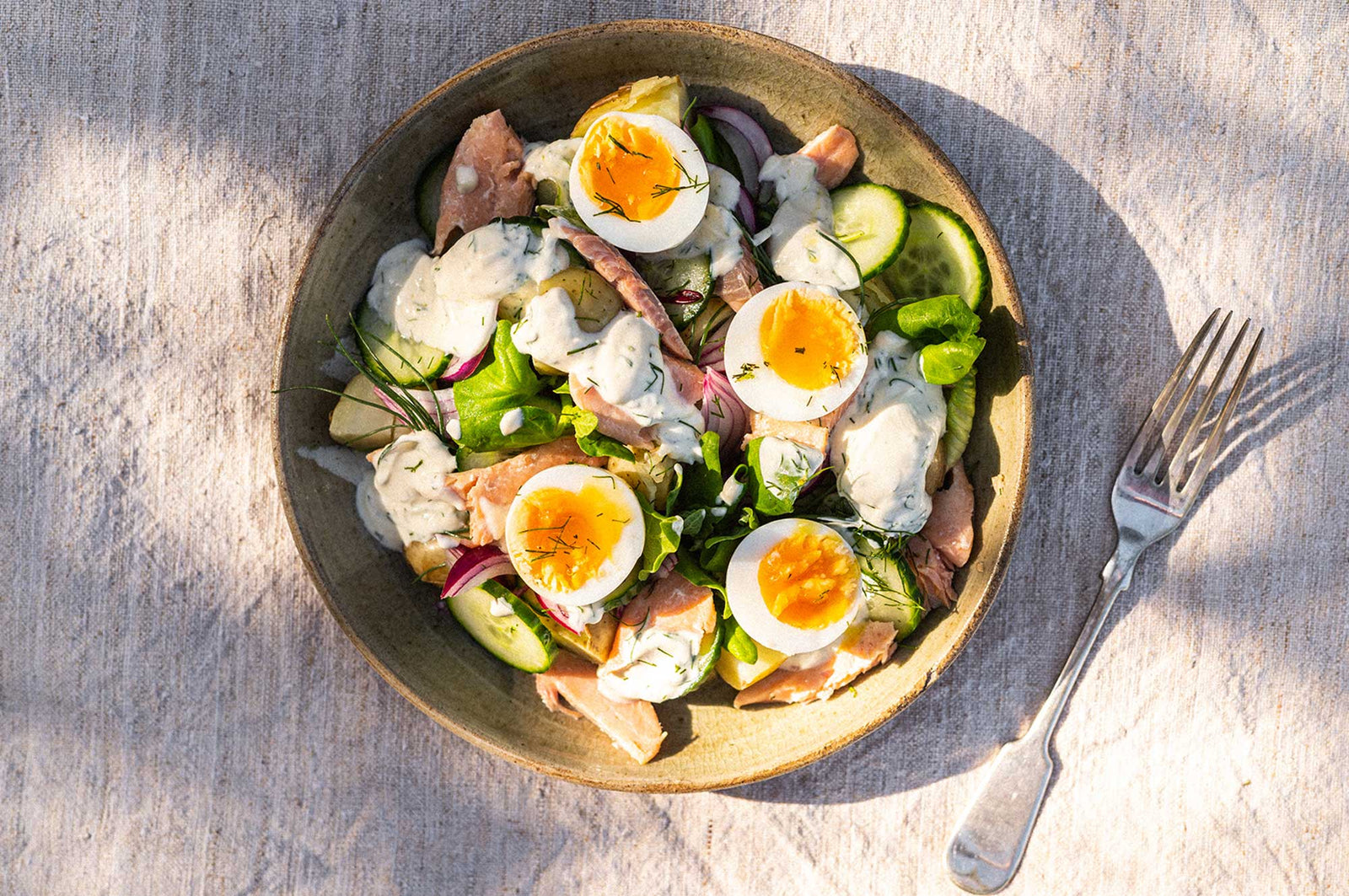 Trout Salad with Boiled Eggs Recipe – Wright Brothers Home Delivery