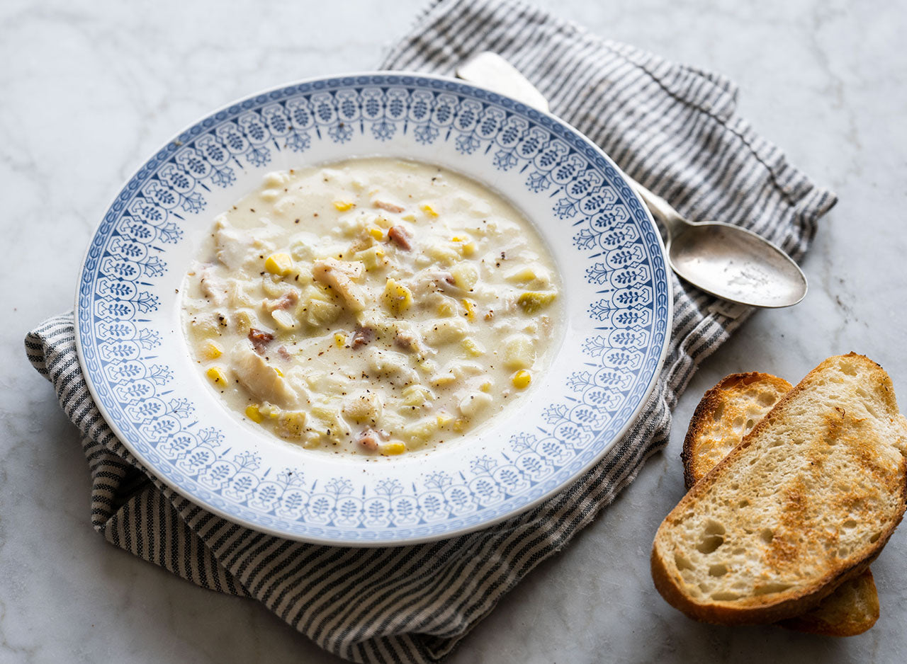 Smoked Haddock Chowder - Chef Made - Wright Brothers Home Delivery