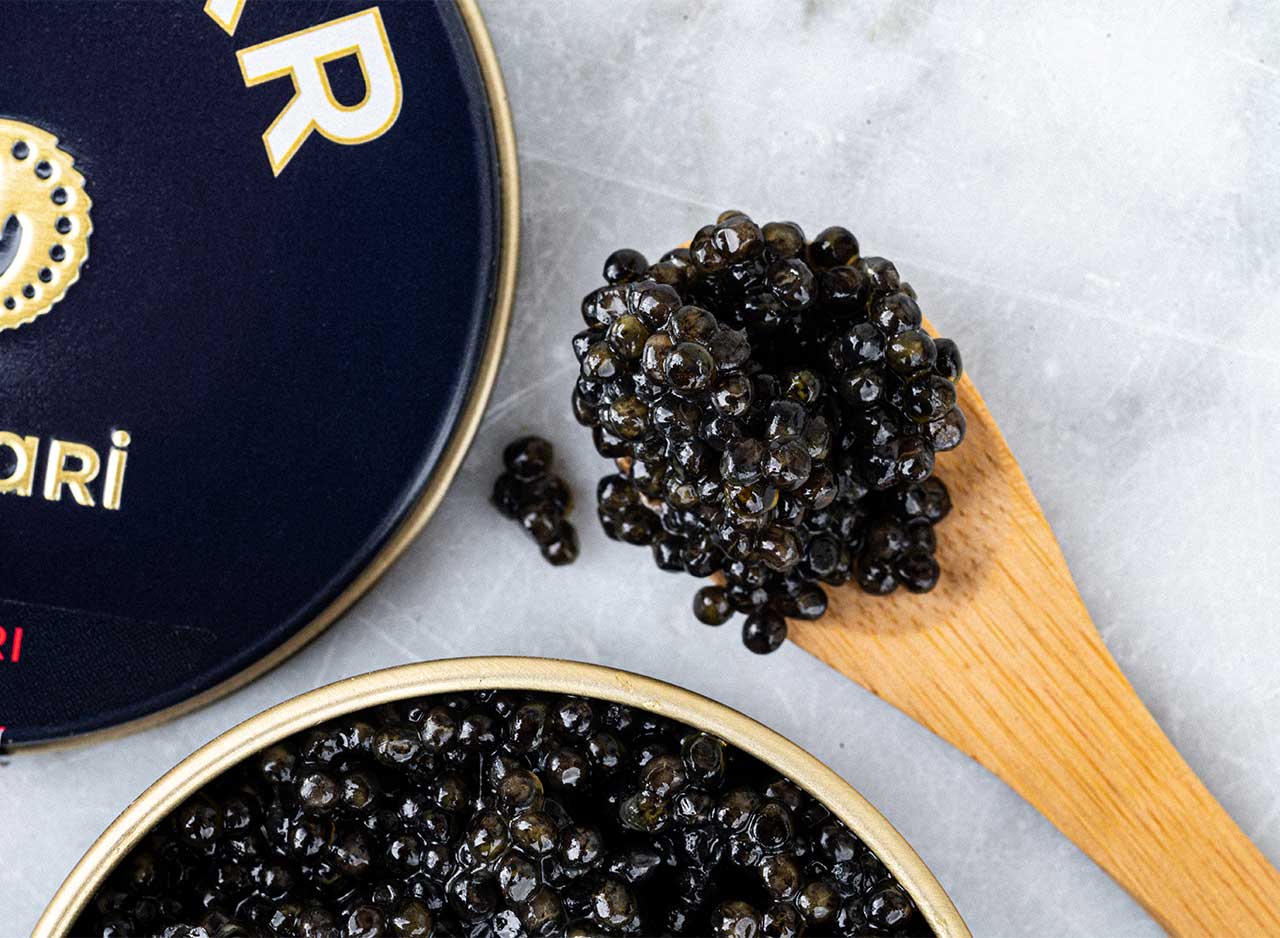 Caviar Spoon, Wooden - Buy Online - Wright Brothers Home Delivery