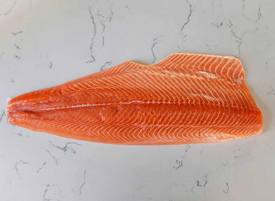 Salmon Whole Side - Fresh Fish Online - Wright Brothers Home Delivery