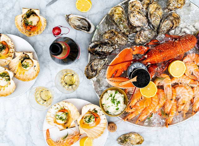 Luxury Seafood Box, Special Fish Platter – Wright Brothers Home Delivery